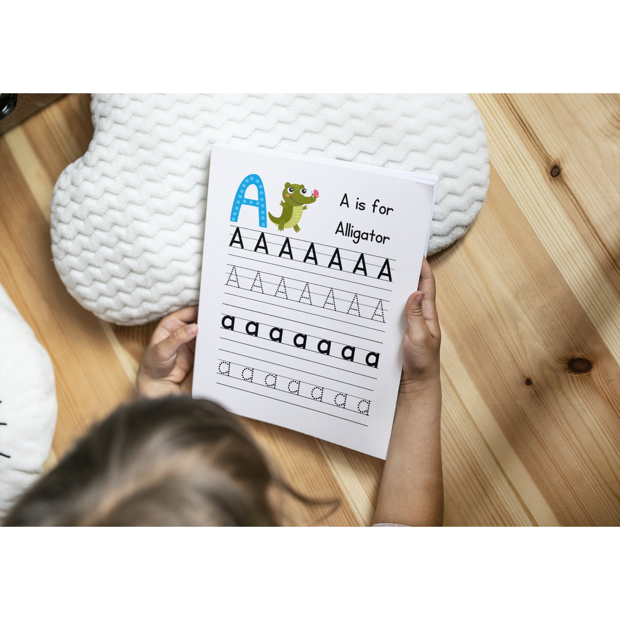 Alphabet Tracing Worksheets A-Z, ABC Tracing Workbook, Pre-k ...