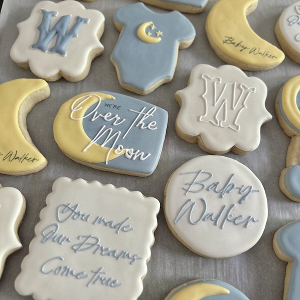 Over the Moon Cookies - Etsy