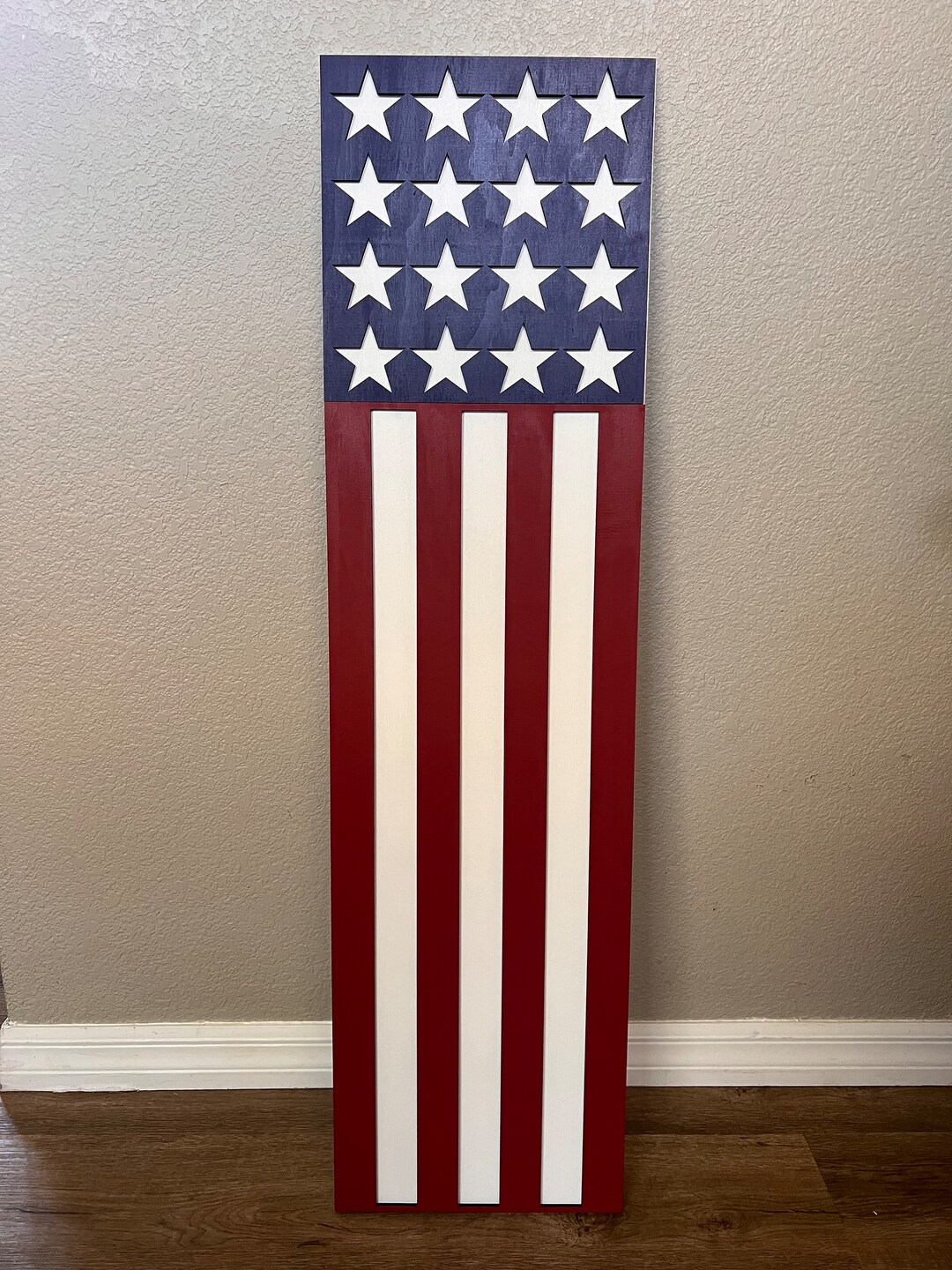Patriotic Porch Sign - Etsy
