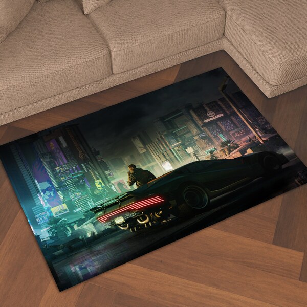 Cyberpunk 2077 Rug - Etsy Ireland