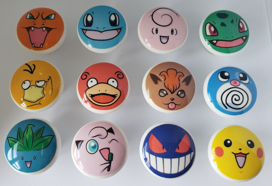 Video Game Character Ceramic Knobs / Custom Video Game Themed Bedroom ...