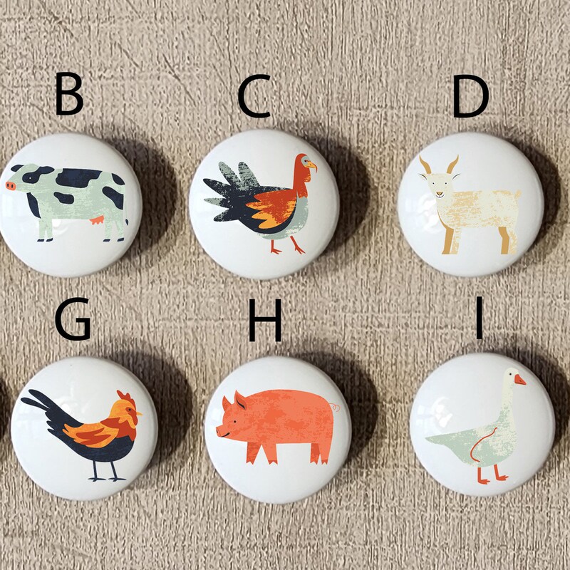 Animal Knobs - Etsy