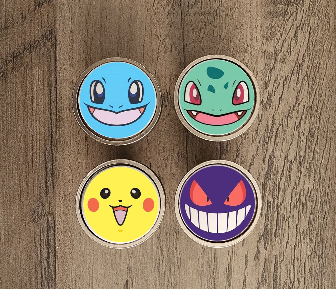Custom Video Game Character Ceramic and Nickel Knobs - Etsy