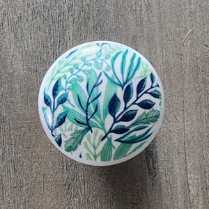 Floral Cabinet Knobs - Etsy