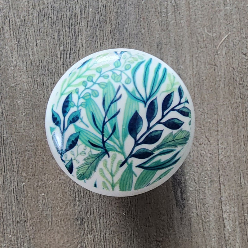Floral Knobs - Etsy