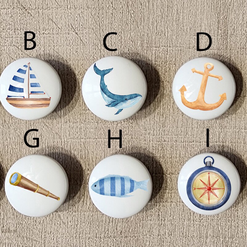 Nautical Knob - Etsy