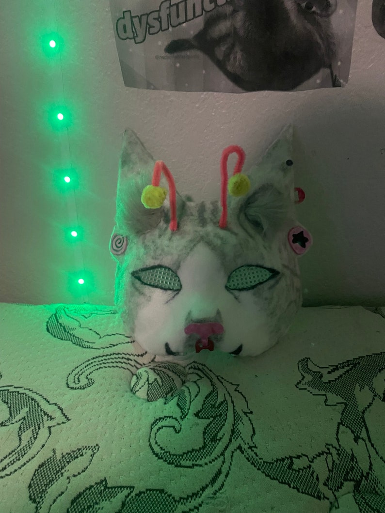 Therian Cat Mask READ DESCRIPTION PLEASE - Etsy
