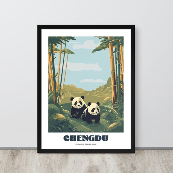 Panda Poster - Etsy UK