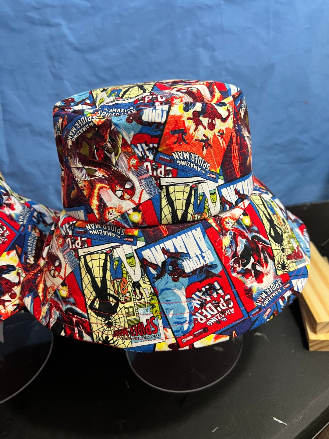 Spider Dude or Man Bucket Hat - Etsy