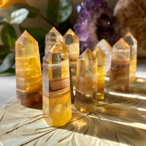 Yellow Fluorite - Etsy
