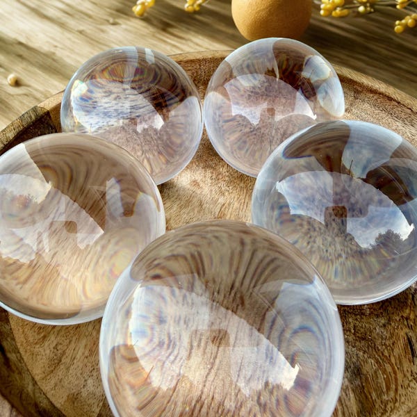 Glass Spheres Balls - Etsy