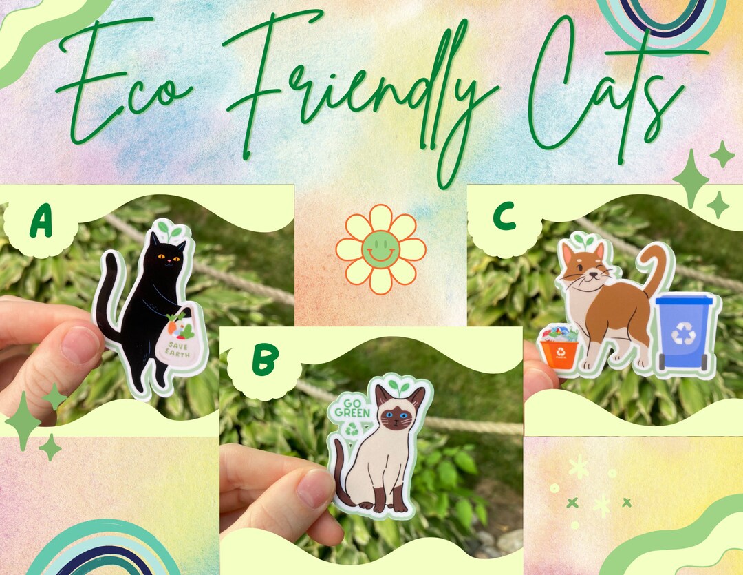 Eco Friendly Cats - Etsy
