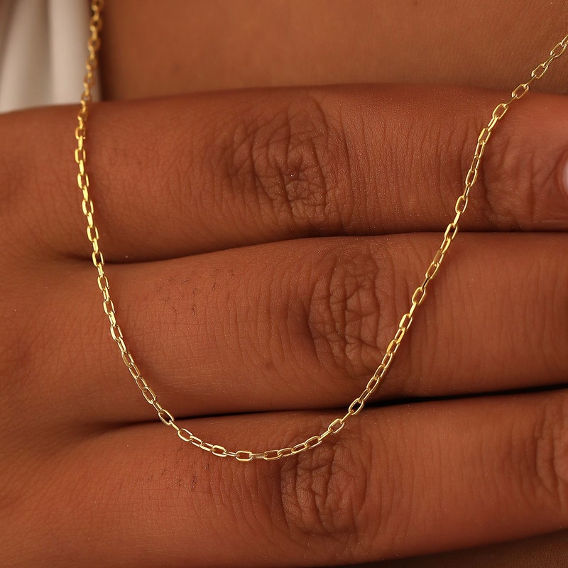 Short Chain Necklace - Etsy