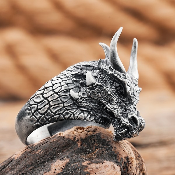 Dragon Ring - Etsy
