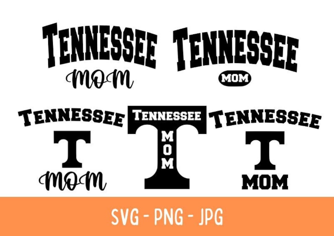 University of Tennessee Mom Bundle - SVG-PNG-JPG - Cricut Cut File - Etsy