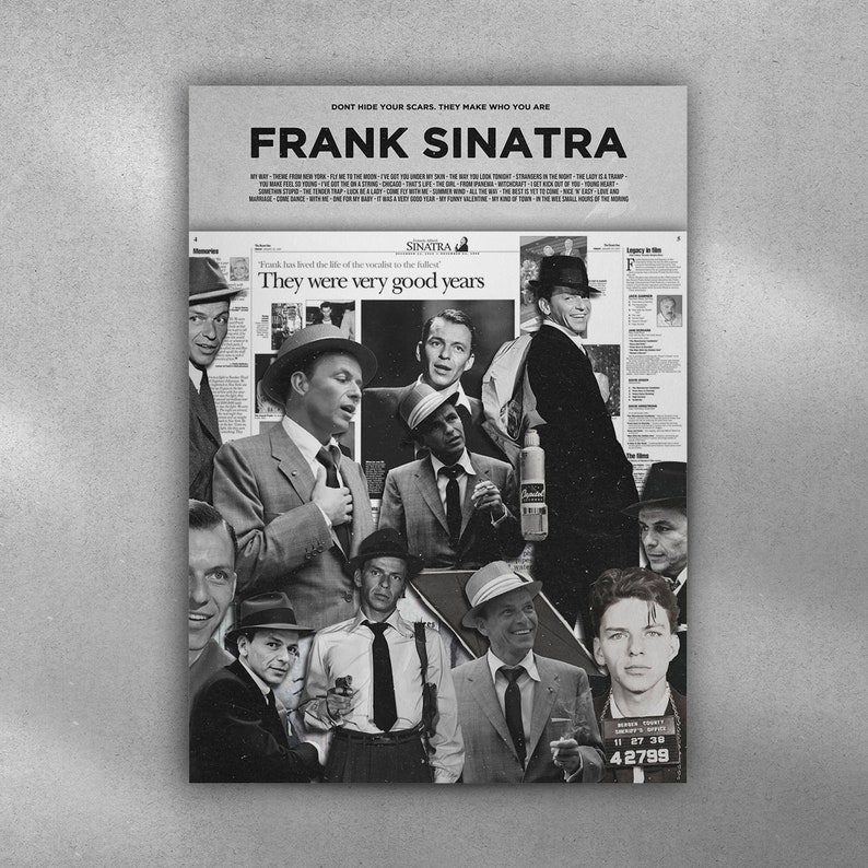 Frank Sinatra Poster - Etsy