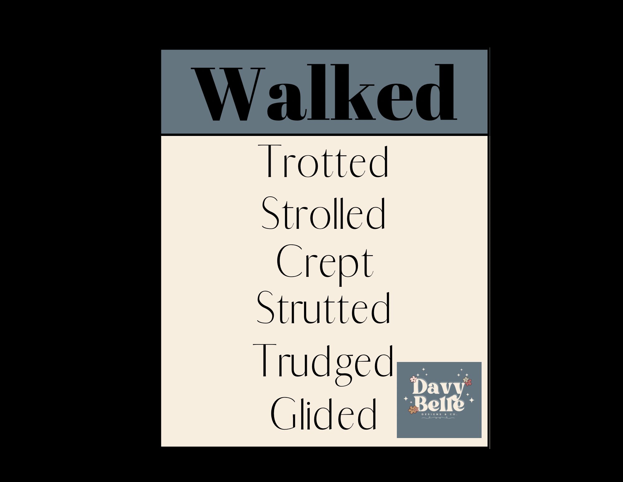 Another Way to Say Writing Bulletin Board Posters | Boho Neutral - Etsy