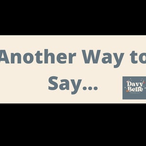 Another Way to Say Writing Bulletin Board Posters | Boho Neutral - Etsy