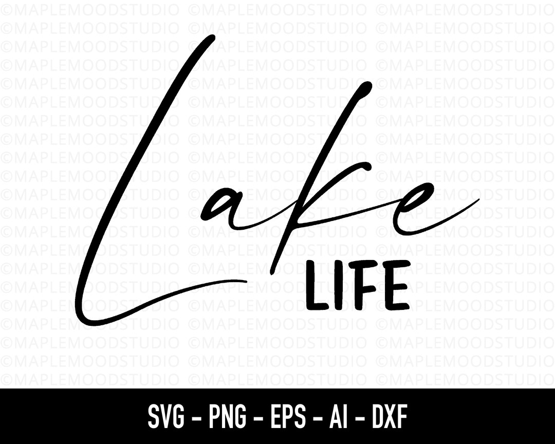 Lake Life SVG PNG, Cottage Life Shirt, Summer Quote, Vacation Lake ...