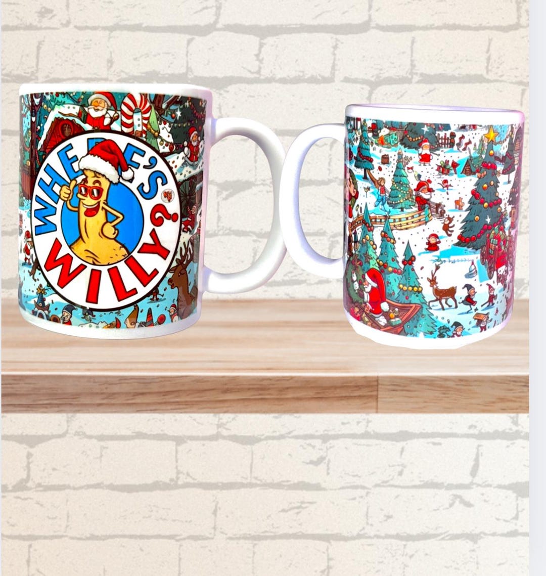 Wheres Willy Rude Wheres Wally Adult Themed Funny Mug Gift - Etsy UK
