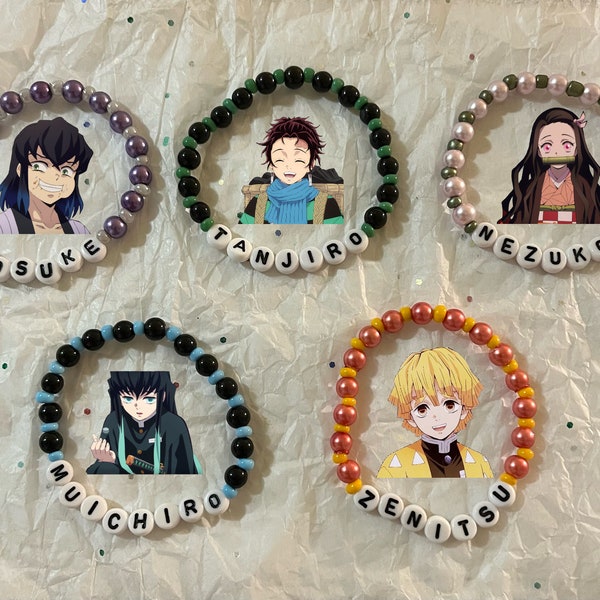 Nezuko Bracelets - Etsy