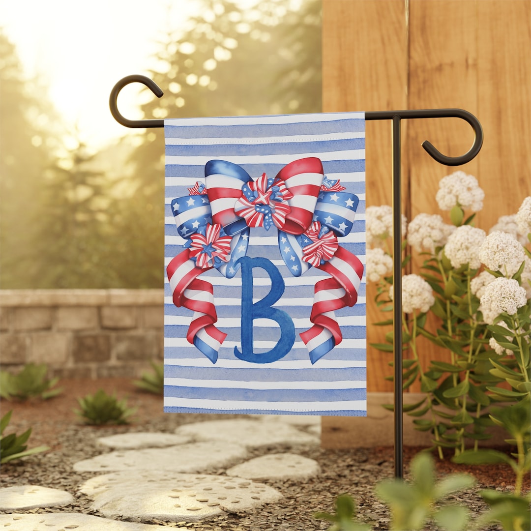 Patriotic Garden Flag, American Flag, Large Porch Flag, Yard Flag ...