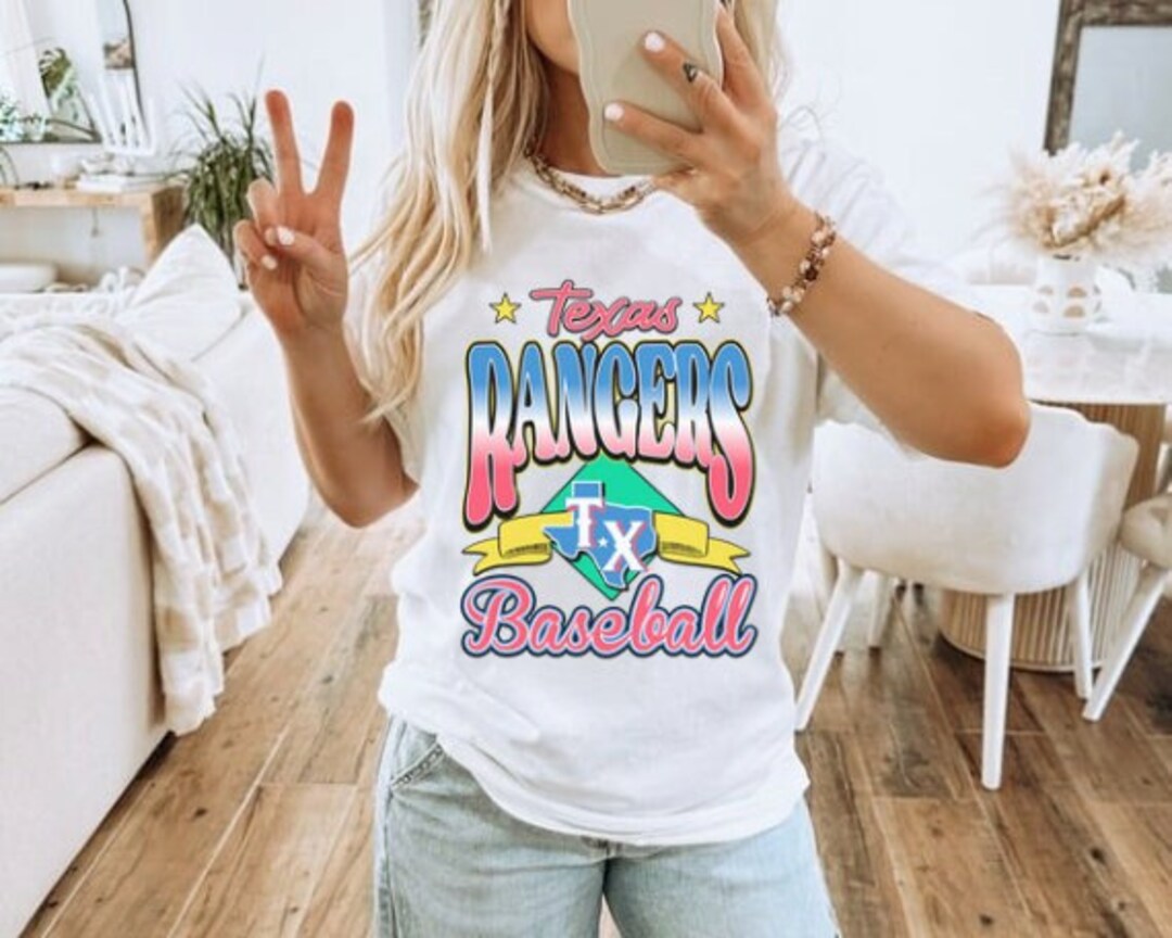 Retro Rangers, Vintage Baseball Shirt, Texas T-shirt, Baseball Fan Gift ...