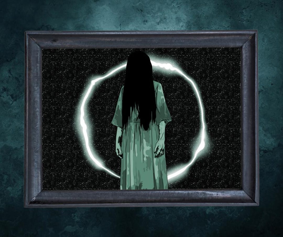 The Ring Samara Print | Horror, Spooky, Goth, Gothic, Alternative, Dark ...
