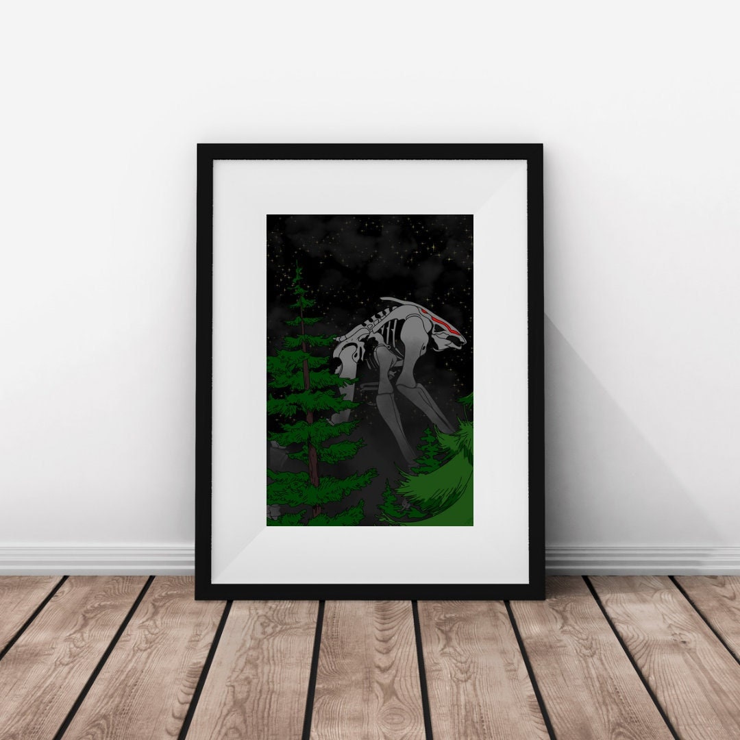 MUTO Print Godzilla Movie Glossy Photo Horror Monster Kaiju Mothra ...