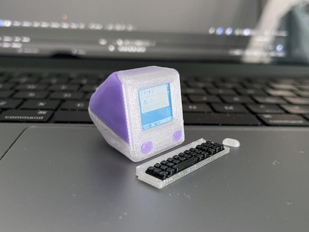 Apple Imac G3 Computer Miniature for Diorama Collection 3x3.5x3 Cm (4 Colors) - Etsy