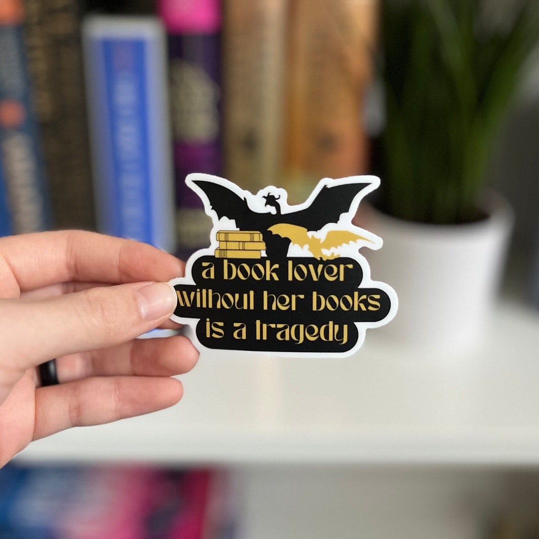 Dragon Sticker, Reading Sticker, Fourth Wing Sticker, Iron Flame ...