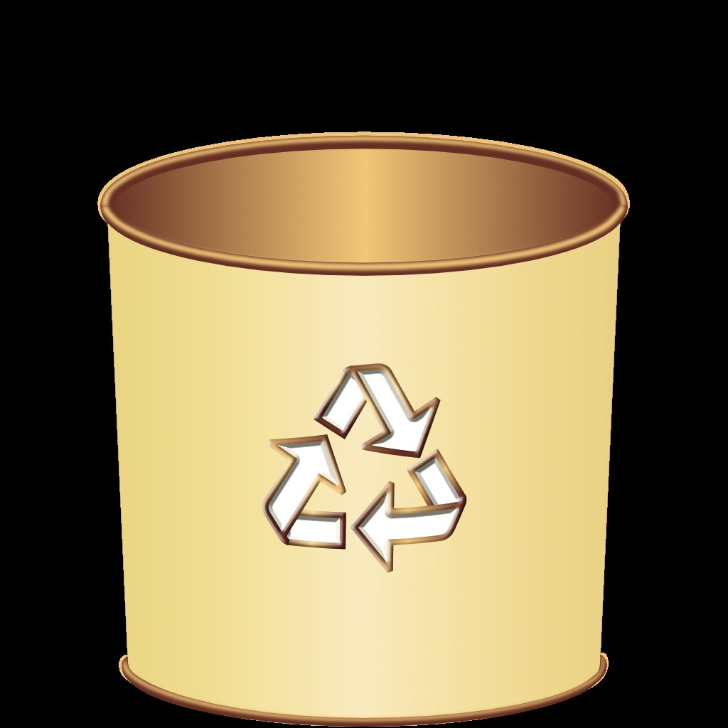 Vintage Yellow Desktop Recycle Bin Icon Set for Windows - Etsy