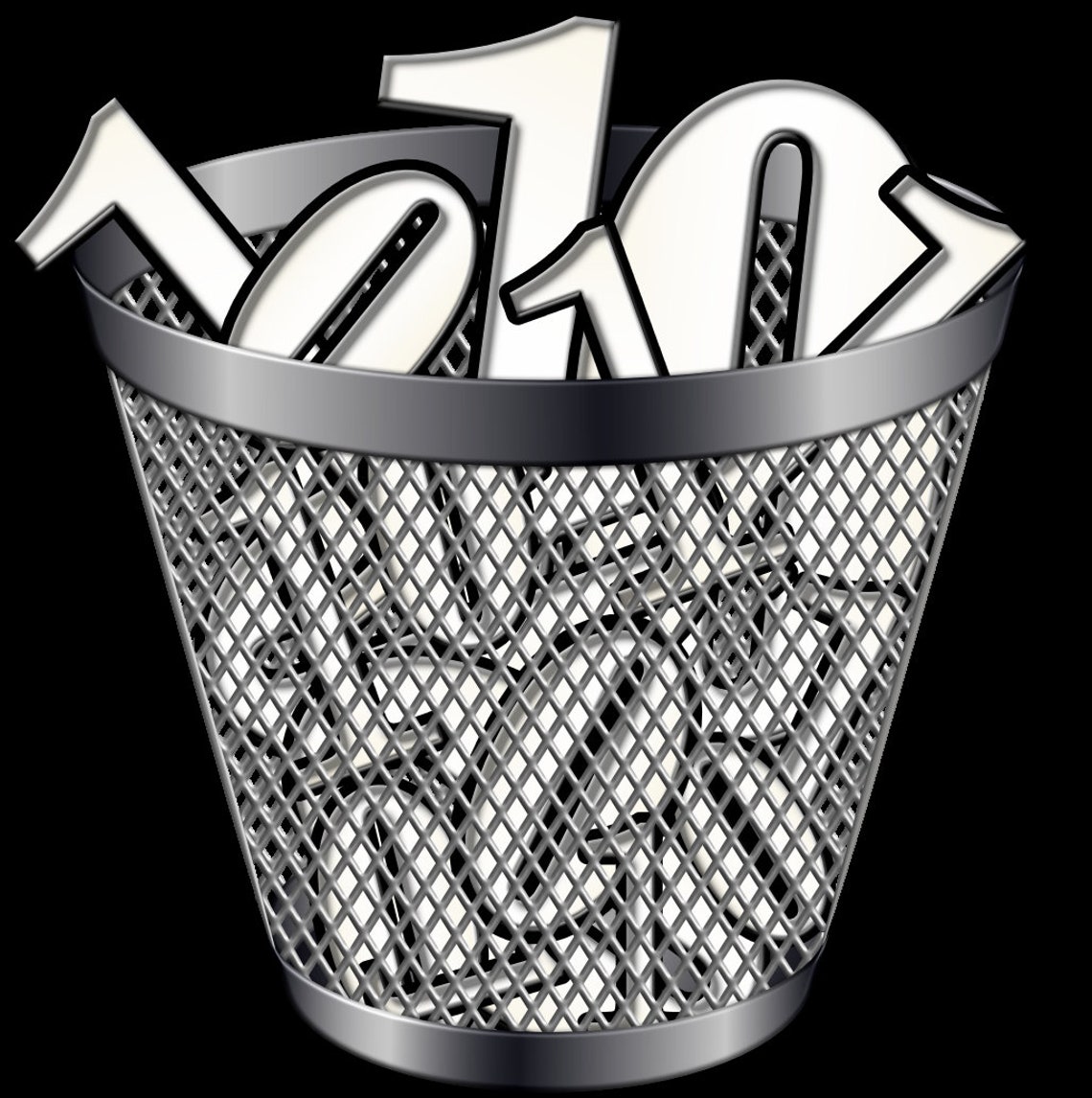 Metallic Steel Desktop Recycle Bin Icon Set for Windows - Etsy