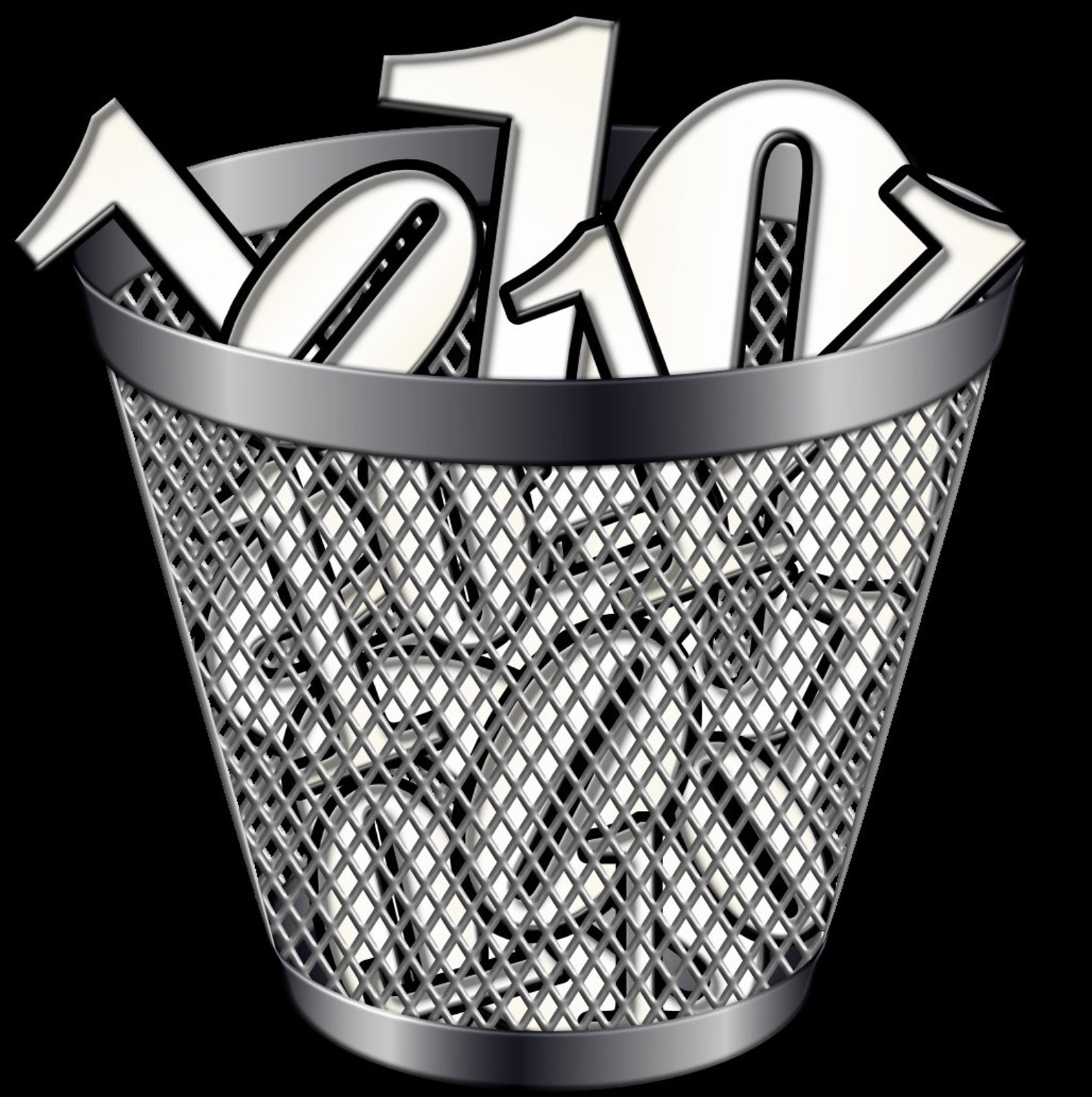 Metallic Steel Desktop Recycle Bin Icon Set for Windows - Etsy