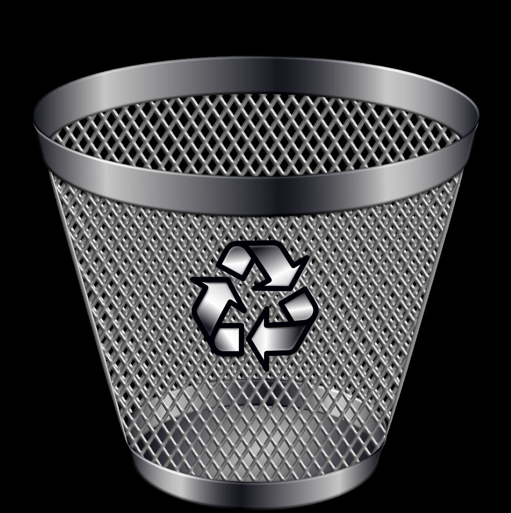 Metallic Steel Desktop Recycle Bin Icon Set for Windows - Etsy