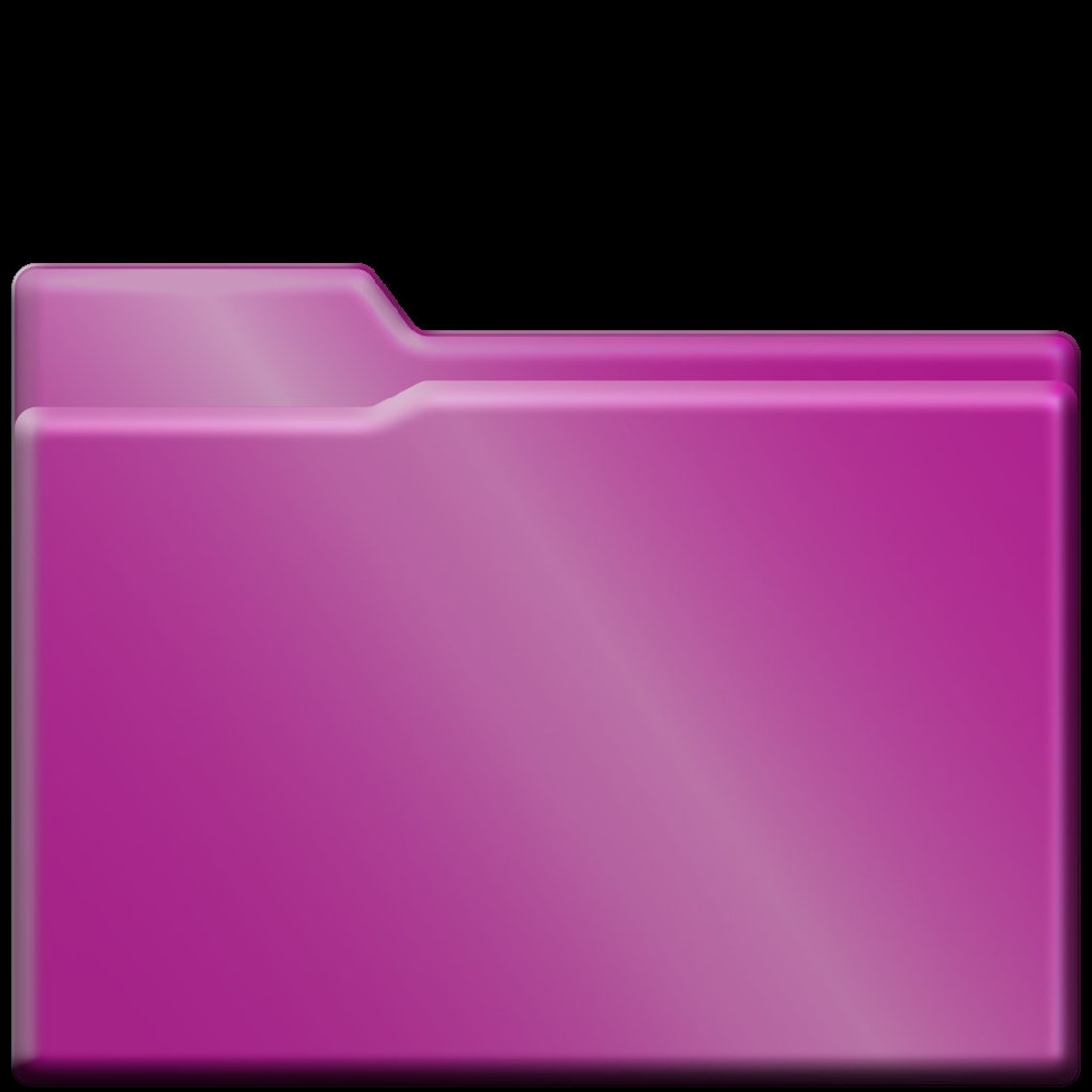 Translucent Desktop Folder Icon Set for Windows and Mac - Etsy Canada
