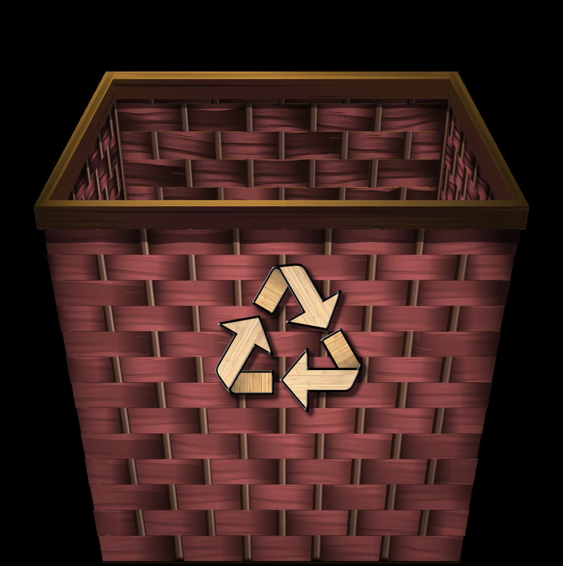 Natural Red Desktop Recycle Bin Icon Set for Windows - Etsy