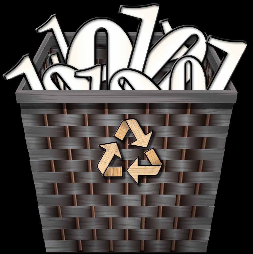 Natural Gray Desktop Recycle Bin Icon Set for Windows - Etsy