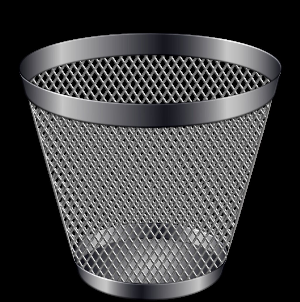 Metallic Steel Desktop Recycle Bin Icon Set for Windows - Etsy