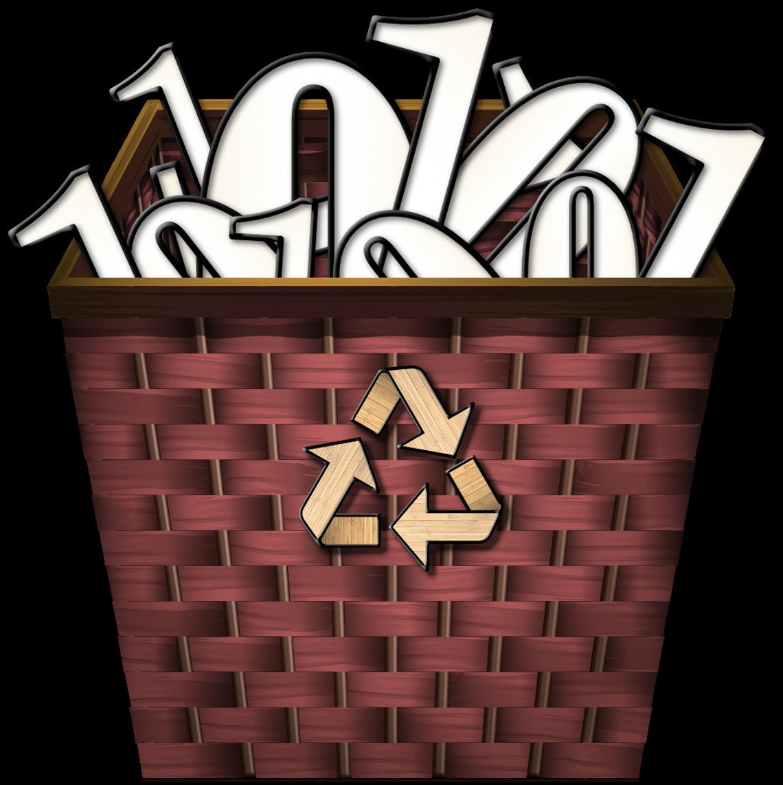 Natural Red Desktop Recycle Bin Icon Set for Windows - Etsy