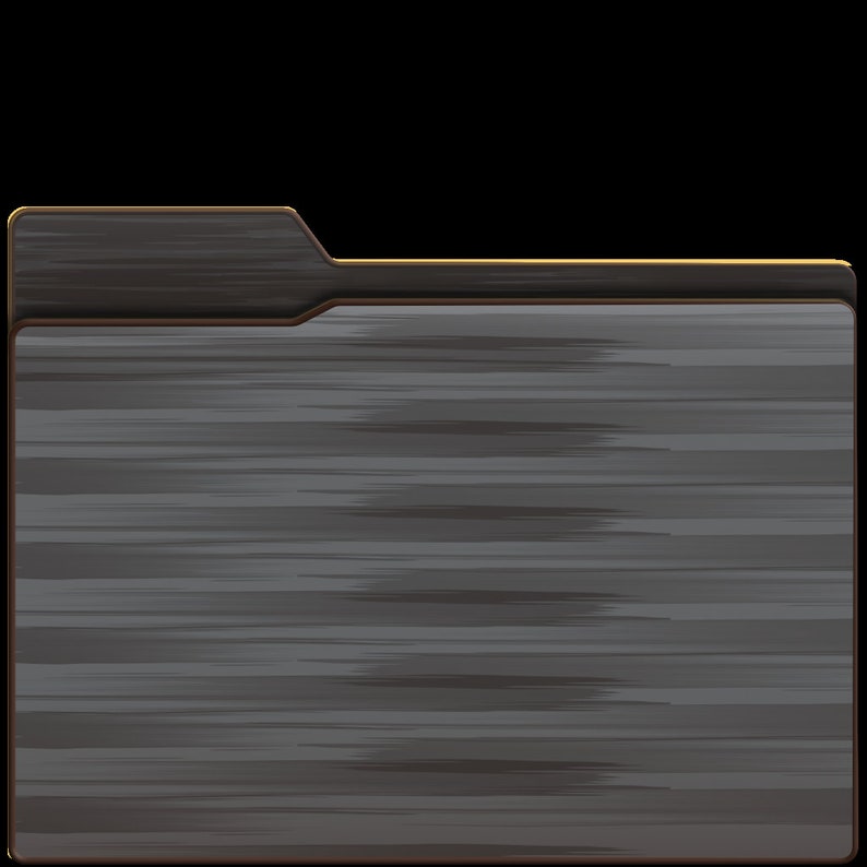 Natural Gray Desktop Recycle Bin Icon and Complete Natural Folder Icon ...