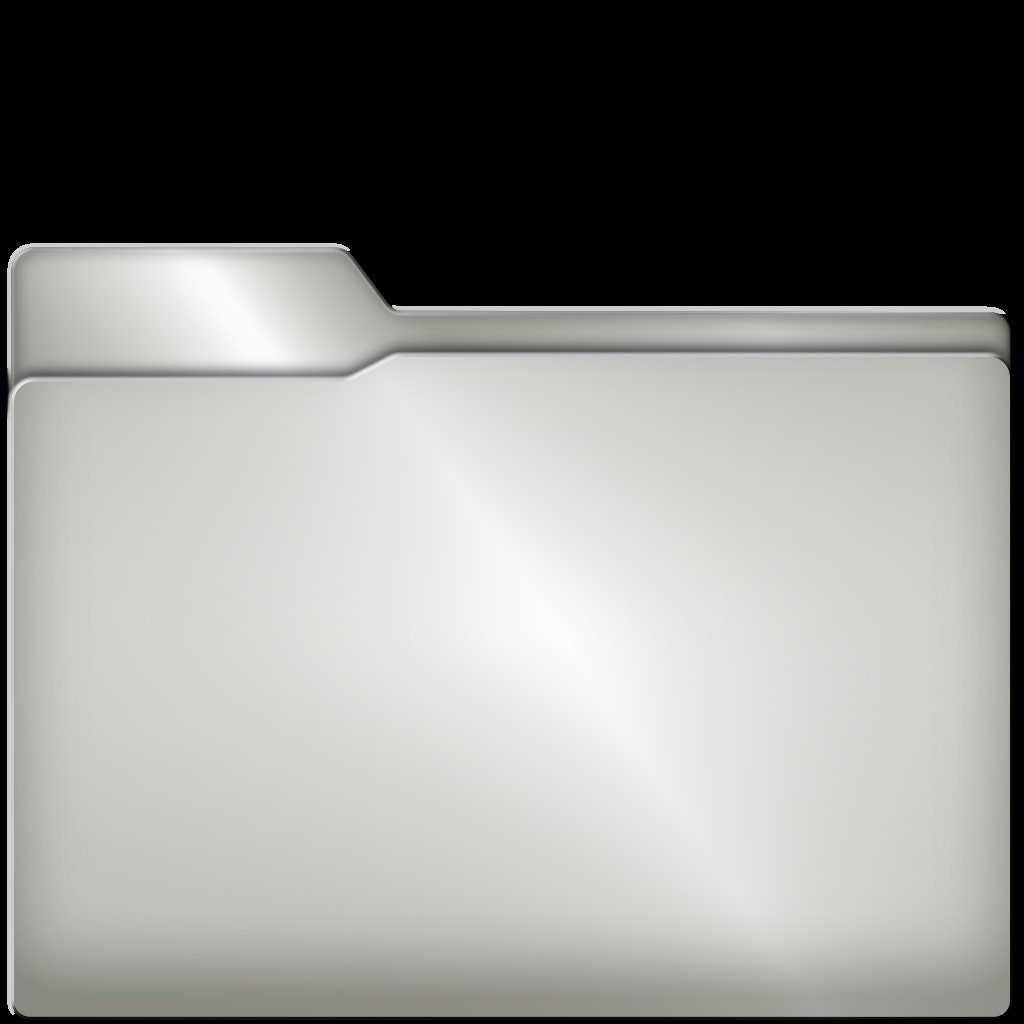 Metallic Desktop Folder Icon Set for Windows and Mac - Etsy