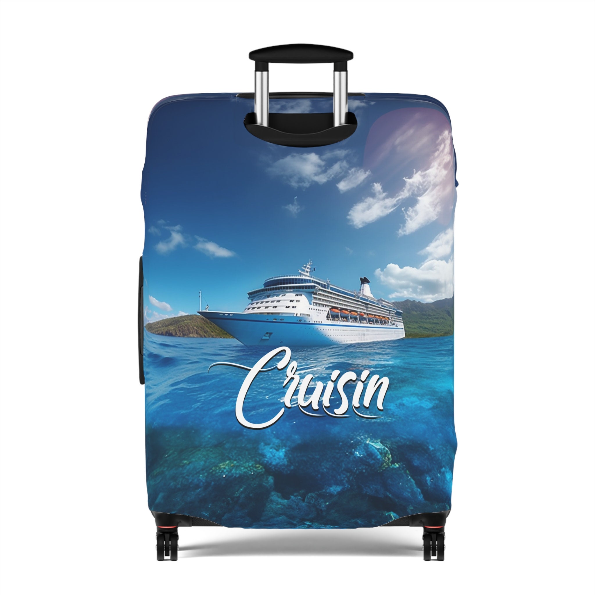 Wanderlust Suitcase Covers For Cruise Ship Luggage Covers Perfect Gift ...