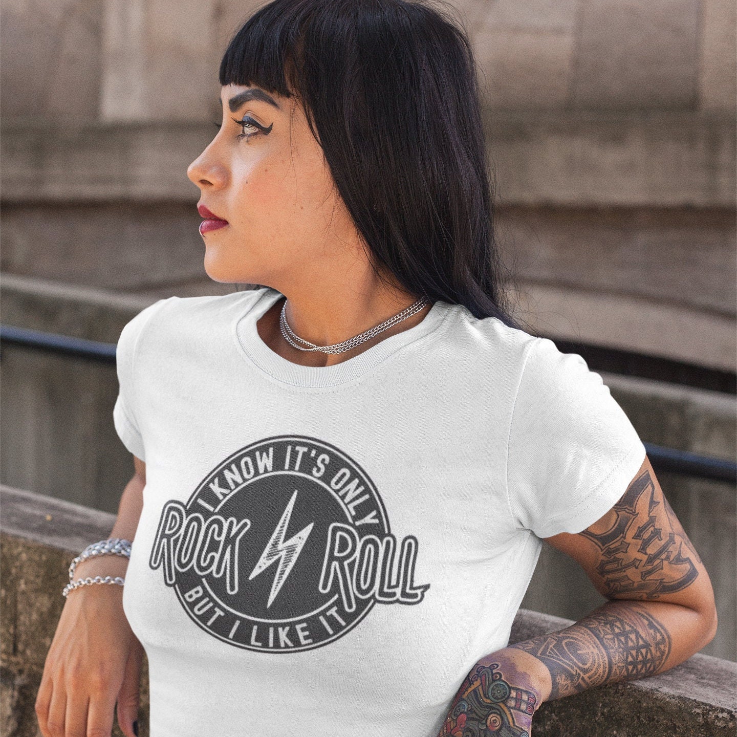 Rolling Stones Inspired T-shirt, It's Only Rock N Roll but I Like It ...