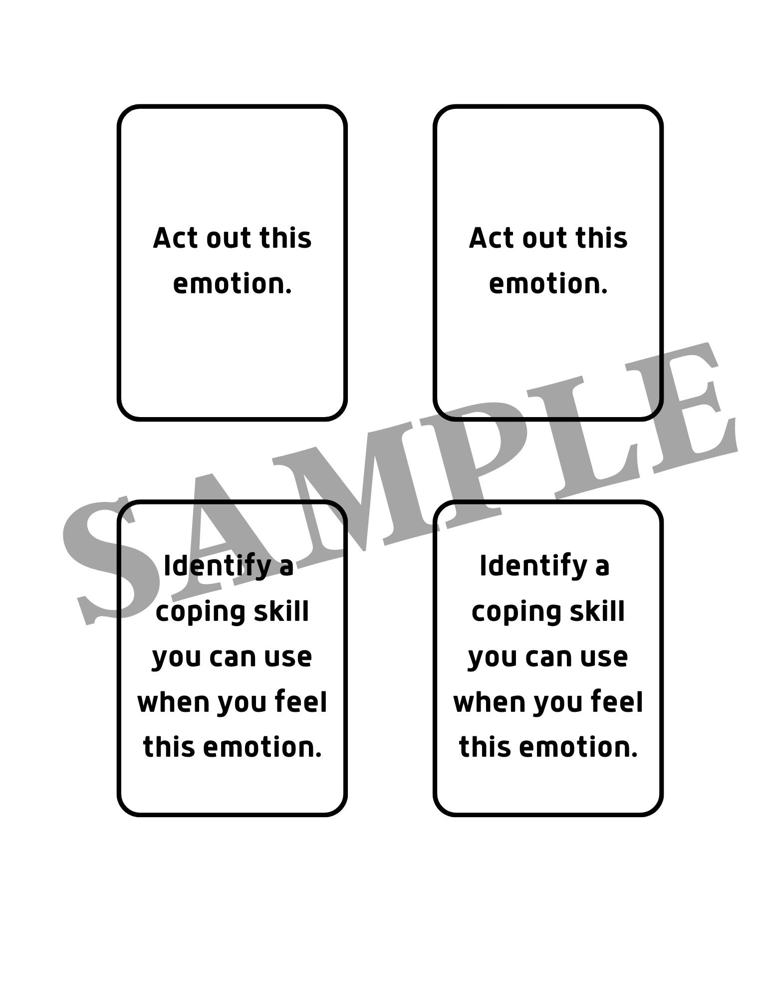 Emotion Game: Feelings & Question Cards - Etsy
