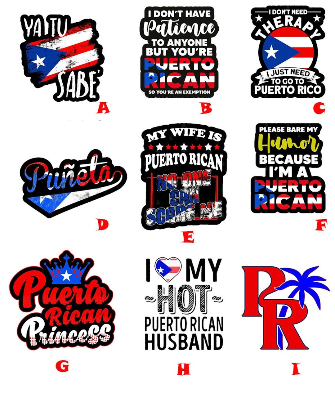 Puerto Rico Car Glass Window Laptop Decal Sticker - Etsy