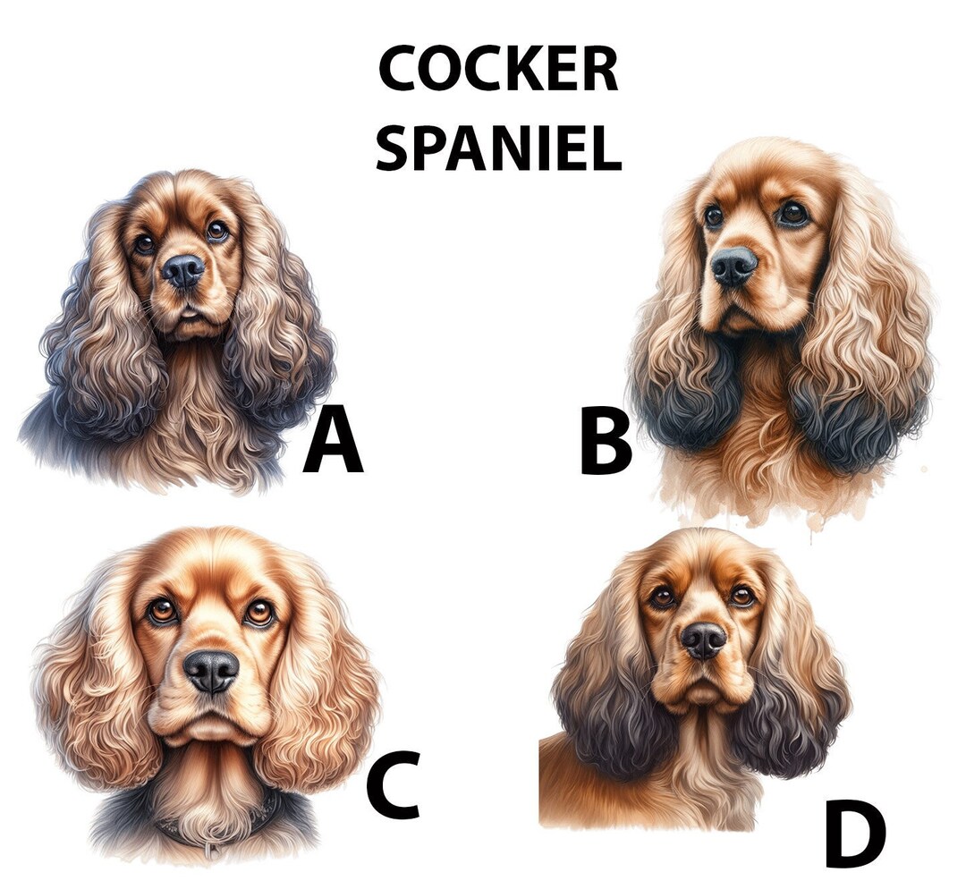 Cocker Spaniel Dog Car Window Laptop Tumbler Cell Decal Sticker - Etsy