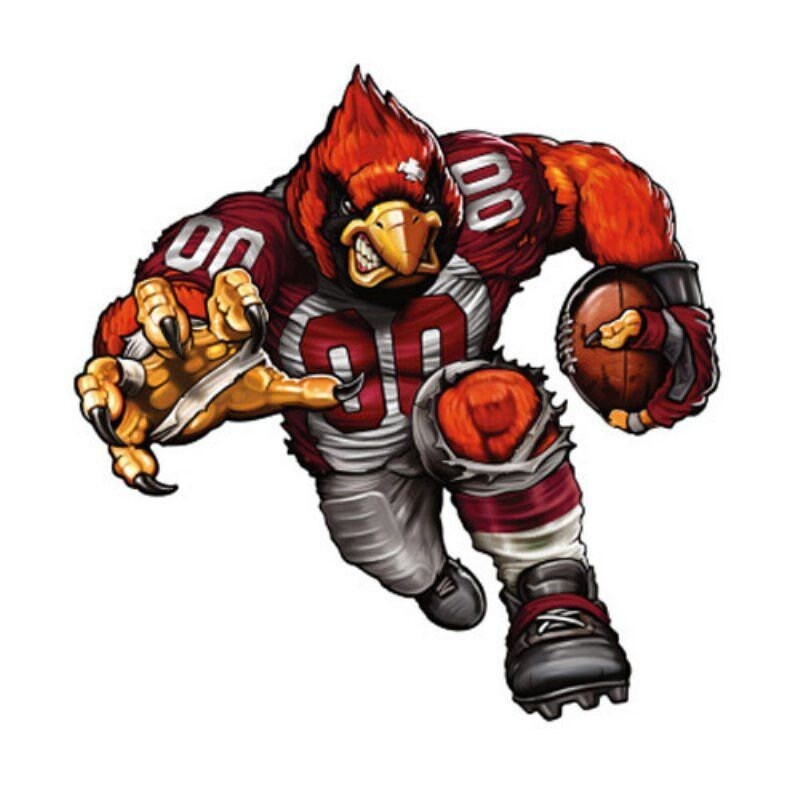 Arizona Cardinals Mascot Laptop Car Window Decal Sticker - Etsy