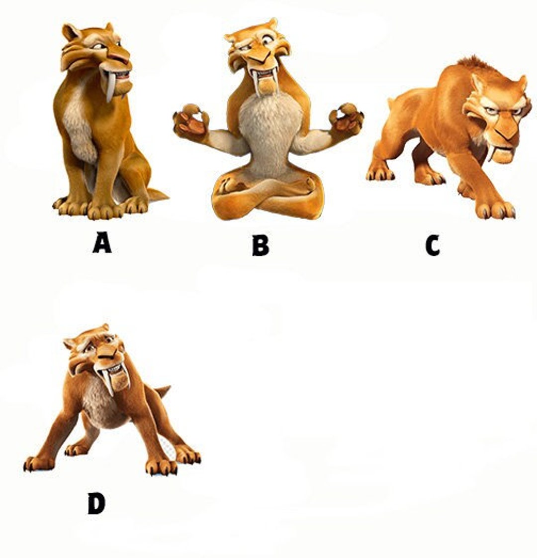 Diego Ice Age Movie Window Laptop Decal Sticker - Etsy