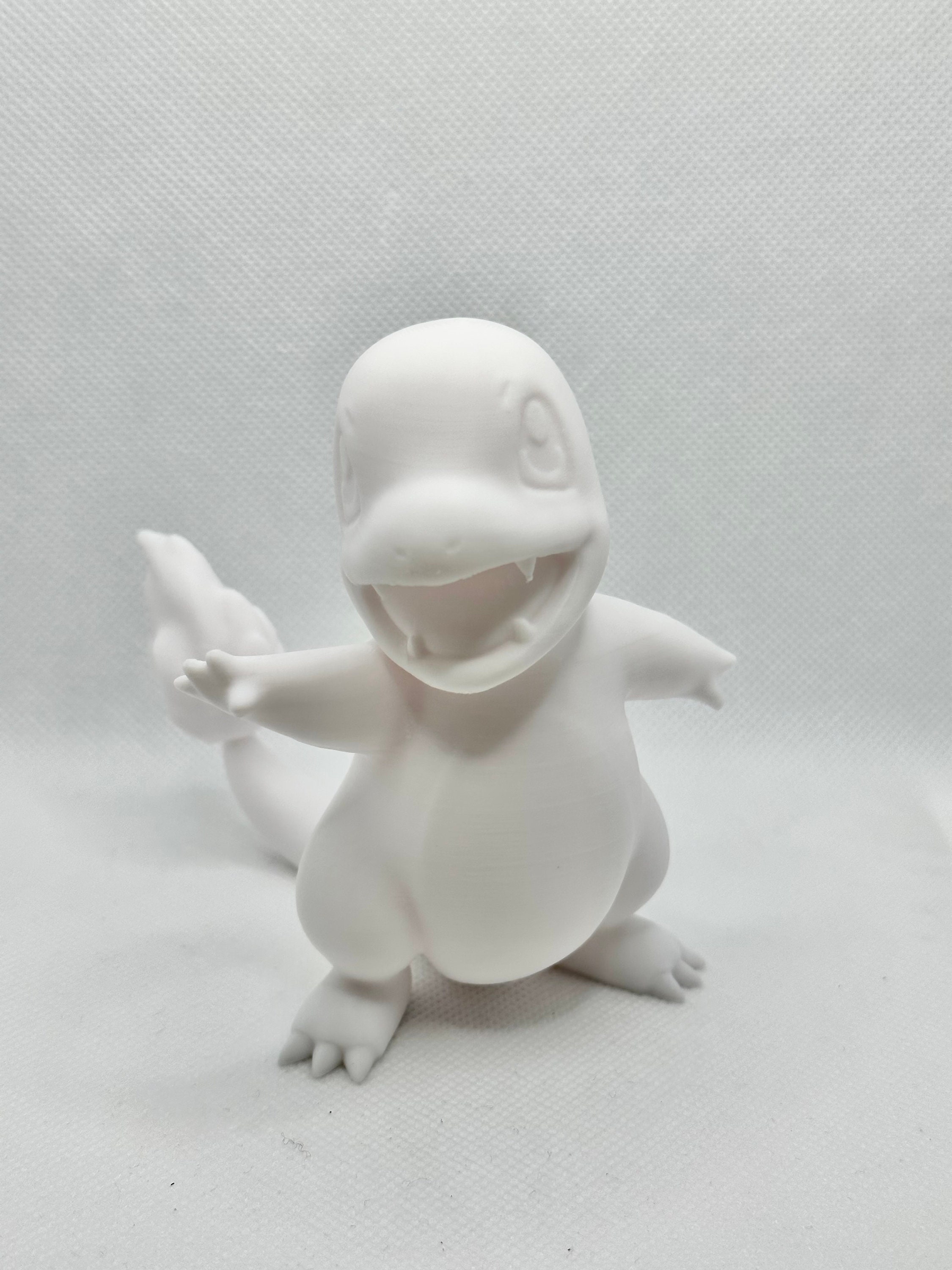 3D Print Pokemon Figure to Paint Yourself 10 Cm Tall or Larger - Etsy